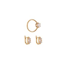 NAEMI Women Jewelry Set in Rose Gold | Gr.: onesize