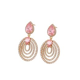 NAEMI Women Earrings in Rose Gold Pink | Gr.: onesize