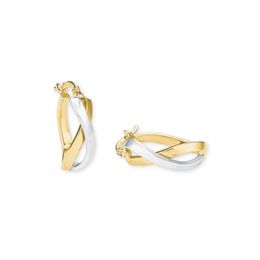 Amor Creolen Gold 585/14 ct in Bicolor | Gr.: onesize