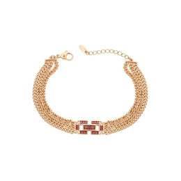 NAEMI Women Bracelet in Rose Gold Orange | Gr.: onesize