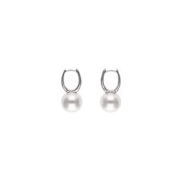 NAEMI Women Earrings in Silver White | Gr.: onesize