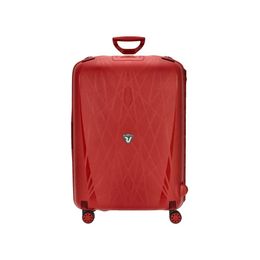 Roncato Light - 4-Rollen-Trolley L 75 cm (smeraldo) in rosso | Gr.: onesize