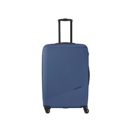 Travelite Bali - 4-Rollen-Trolley L 77 cm (wei&szlig;/cognac) in blau | Gr.: onesize