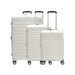d&n D&N Travel Line 4700+ - Trolley-Set 3tlg. (schwarz) in cream white | Gr.: onesize