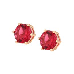 NAEMI Women Earrings in Rose Gold Red | Gr.: onesize