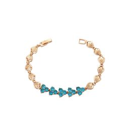 NAEMI Women Bracelet in Rose Gold Turquoise | Gr.: onesize