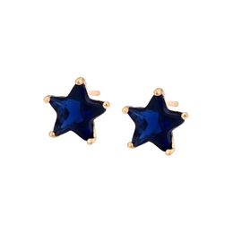 NAEMI Women Earrings in Rose Gold Navy | Gr.: onesize