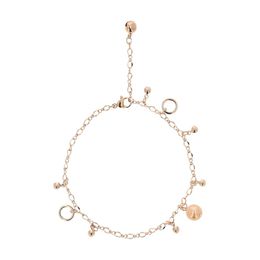 NAEMI Women Anklet in Rose Gold Orange | Gr.: onesize