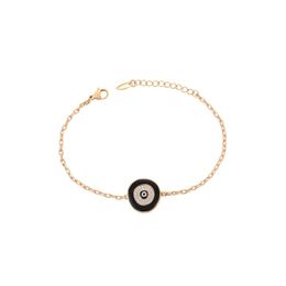 NAEMI Women Bracelet in Rose Gold Black | Gr.: onesize