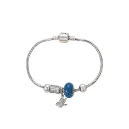 NAEMI Women Bracelet in Silver Blue | Gr.: onesize