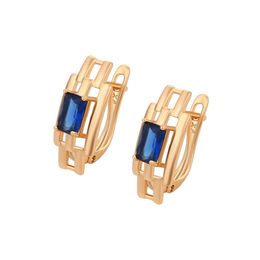 NAEMI Women Earrings in Rose Gold Navy | Gr.: onesize