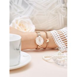 Victoria Hyde Analog Watch 'Pearl Series' female Gold size One Size