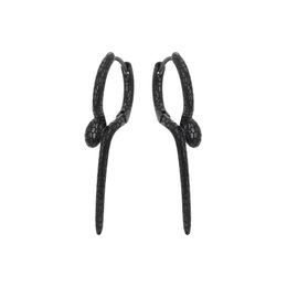 NAEMI Women Earrings in Black | Gr.: onesize