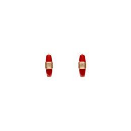 NAEMI Women Earrings in Rose Gold Red | Gr.: onesize