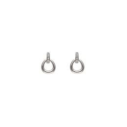NAEMI Women Earrings in Silver White | Gr.: onesize