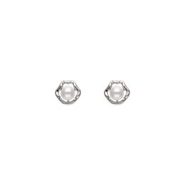 NAEMI Women Earrings in Silver White | Gr.: onesize