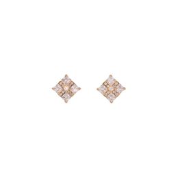 NAEMI Women Earrings in Rose Gold White | Gr.: onesize