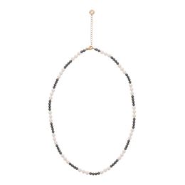NAEMI Women Necklace in Silver White Black | Gr.: onesize