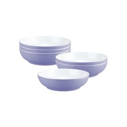 Seltmann Weiden 6er Set Foodbowls Liberty Pure Colors &oslash; 25 cm in Grape Purple | Gr.: onesize