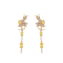 NAEMI Women Earrings in Rose Gold Yellow | Gr.: onesize
