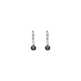 NAEMI Women Earrings in Silver Black | Gr.: onesize