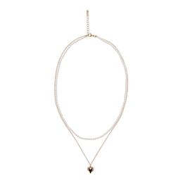 NAEMI Women Necklace in Rose Gold White | Gr.: onesize