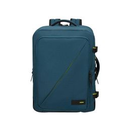 American Tourister Take2Cabin - Reiserucksack 17.3" L 55 cm erw. (blau) in harbor blue | Gr.: onesize