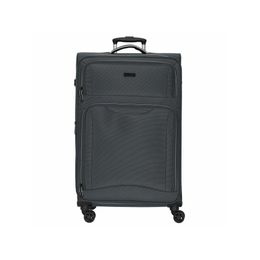 d&n D&N Travel Line 9204 - 4-Rollen-Trolley L 76 cm (schwarz) in grau | Gr.: onesize