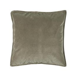 IB Laursen Kissenbezug Velour quadratisch in linen | Gr.: onesize