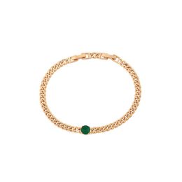 NAEMI Women Bracelet in Rose Gold Green | Gr.: onesize