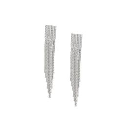 NAEMI Women Earrings in Silver White | Gr.: onesize