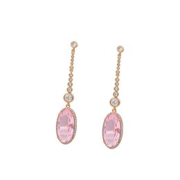 NAEMI Women Earrings in Rose Gold Pink | Gr.: onesize