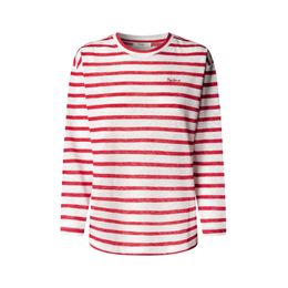 Pepe Jeans Shirt 'Marlen' Damen Gr&ouml;&szlig;e L rot / naturwei&szlig;