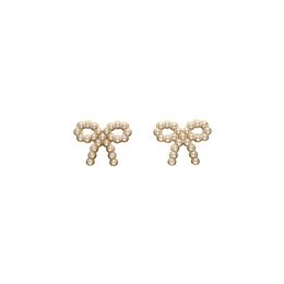 NAEMI Women Earrings in Gold White | Gr.: onesize