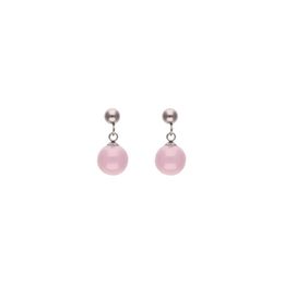 NAEMI Women Earrings in Silver Rose | Gr.: onesize