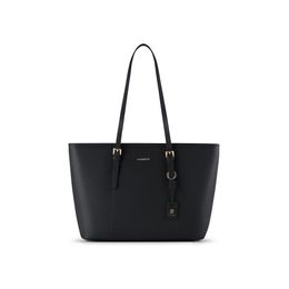 Lazarotti Bologna Leather XL Shopper Tasche Leder 35 cm in black | Gr.: onesize