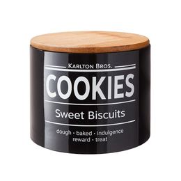 Butlers Keksdose KARLTON BROS. 4er-Set in Schwarz | Gr.: onesize