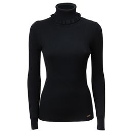 Influencer Pullover Damen Gr&ouml;&szlig;e S schwarz