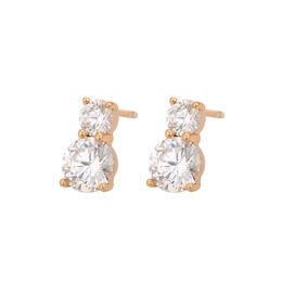 NAEMI Women Earrings in Rose Gold White | Gr.: onesize