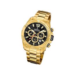 Chronograph-Armbanduhr Festina Timeless Chronograph gold gro&szlig; (ca. 45mm) | Gr.: onesize