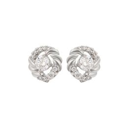 NAEMI Women Earrings in Silver White | Gr.: onesize