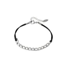NAEMI Women Bracelet in Silver Black | Gr.: onesize