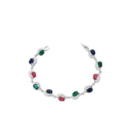 NAEMI Women Bracelet in Silver Multicolor | Gr.: onesize