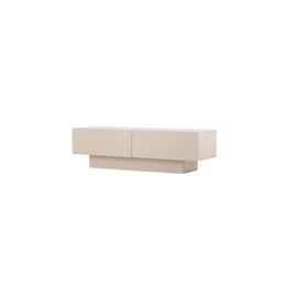 ebuy24 TV-Tisch Cuenca Beige 160 x 47 cm | Gr.: onesize