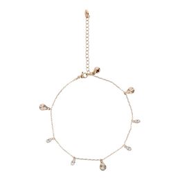 NAEMI Women Anklet in Rose Gold White | Gr.: onesize
