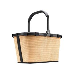 Reisenthel Carrybag - Einkaufskorb (cord dark matcha) in frame raffia black | Gr.: onesize