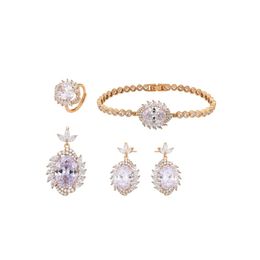 NAEMI Women Jewelry Set in Rose Gold | Gr.: onesize