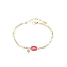 NAEMI Women Bracelet in Gold Rose Pink | Gr.: onesize