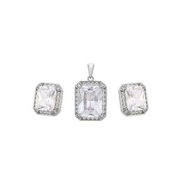 NAEMI Women Jewelry Set in Silver | Gr.: onesize