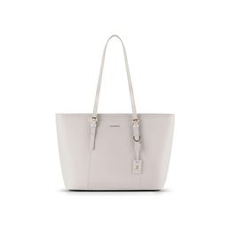 Lazarotti Bologna Leather XL Shopper Tasche Leder 35 cm in cream | Gr.: onesize